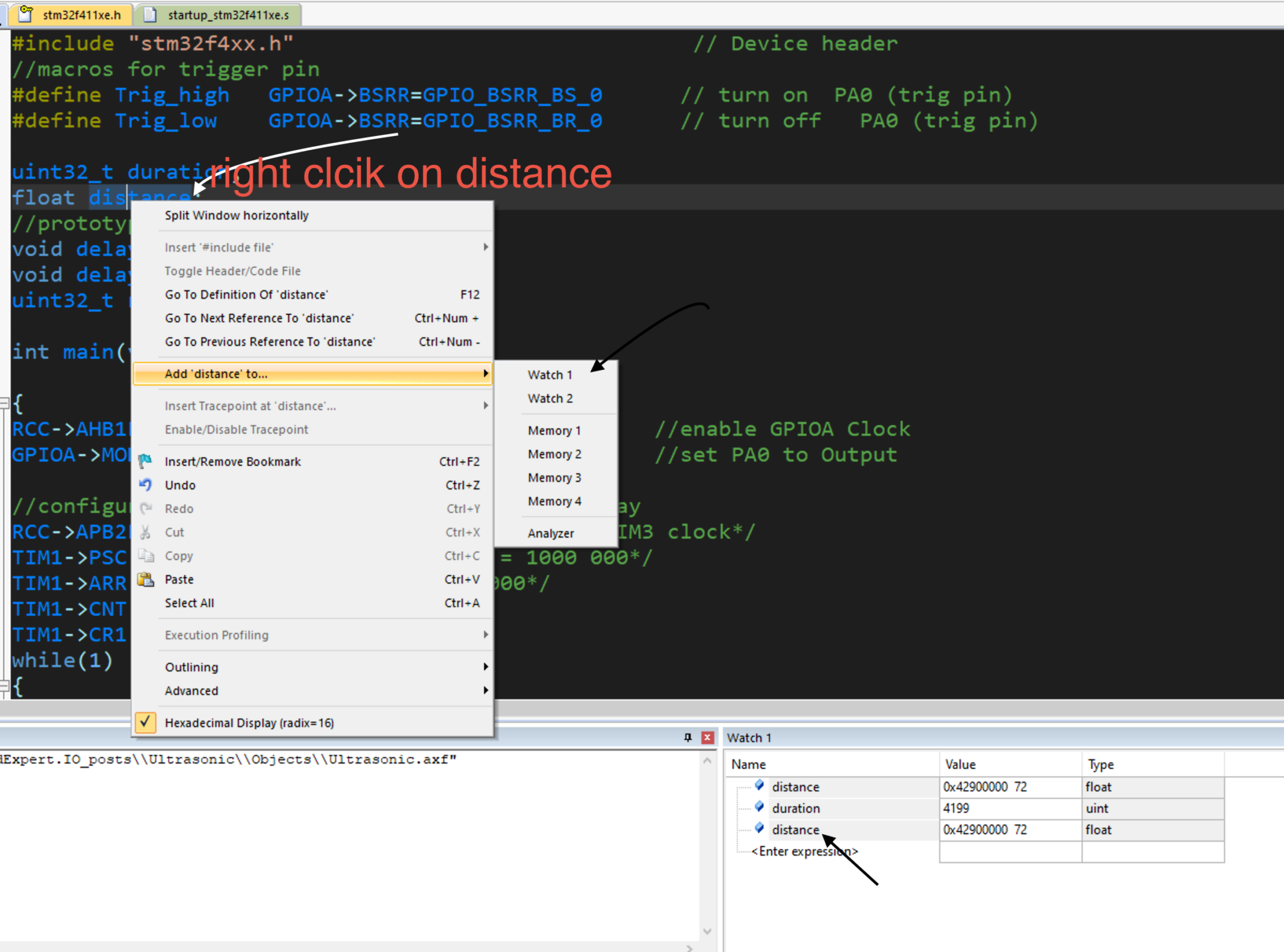Working with Ultrasonic Sensor and STM32 – EmbeddedExpertIO