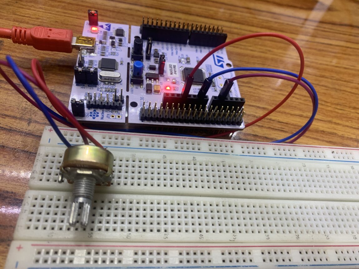 Working with ADC and STM32 part3: Single Channel Continuous Conversion with Interrupt ...