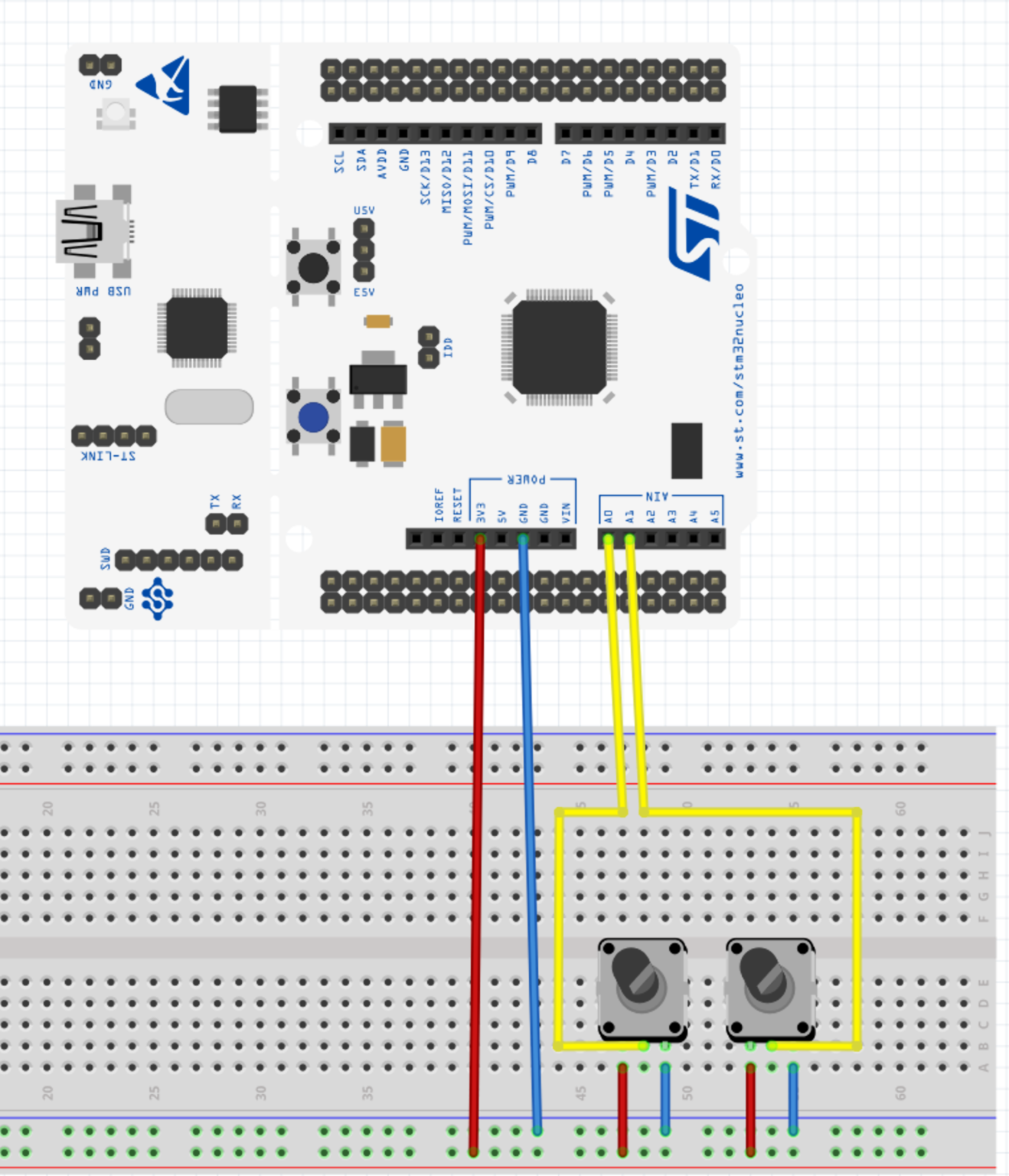 Working with ADC and STM32 part 4: Multi Channel Continuous Conversion with DMA – EmbeddedExpertIO