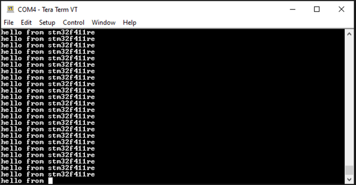 Working with STM32 and UART part 4: Sending Strings using DMA – EmbeddedExpertIO