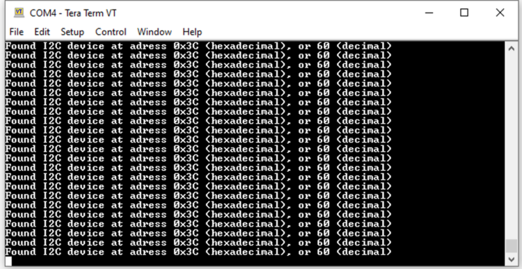 Working With Stm32 And I2c Inter Integrated Circuit I2c Bus Scanner Embeddedexpertio