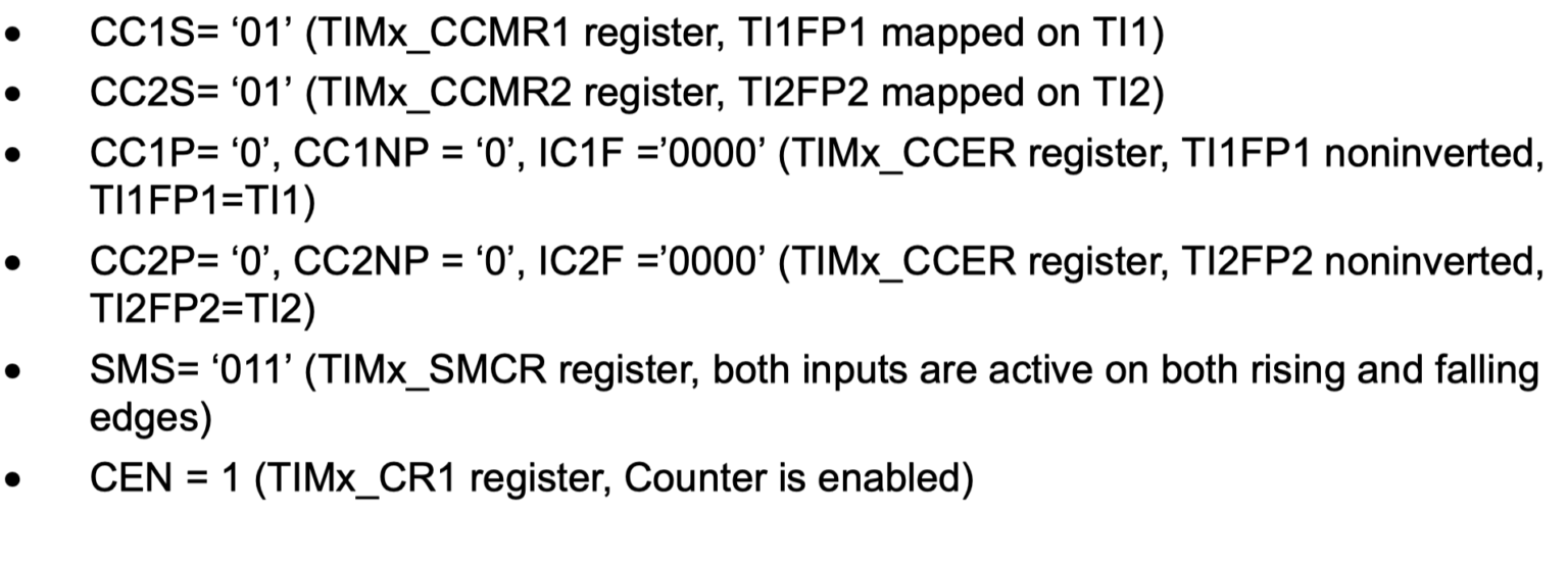 Getting Started with STM32F103: Timer in encoder mode – EmbeddedExpertIO