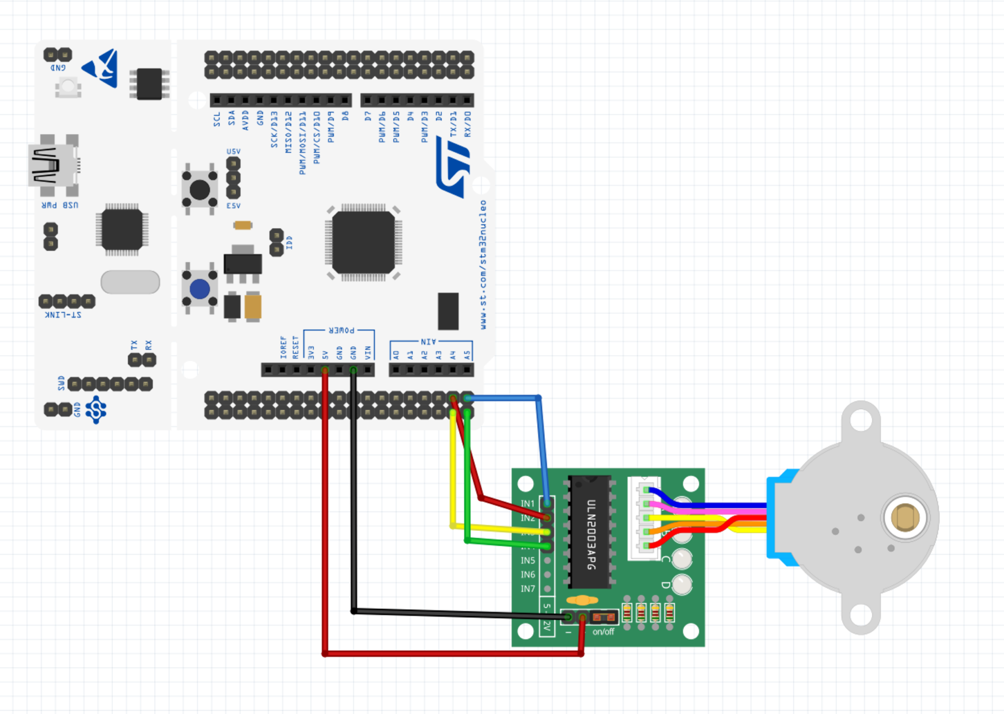 Working with STM32 and Motors part 1 : Stepper Motor – EmbeddedExpertIO