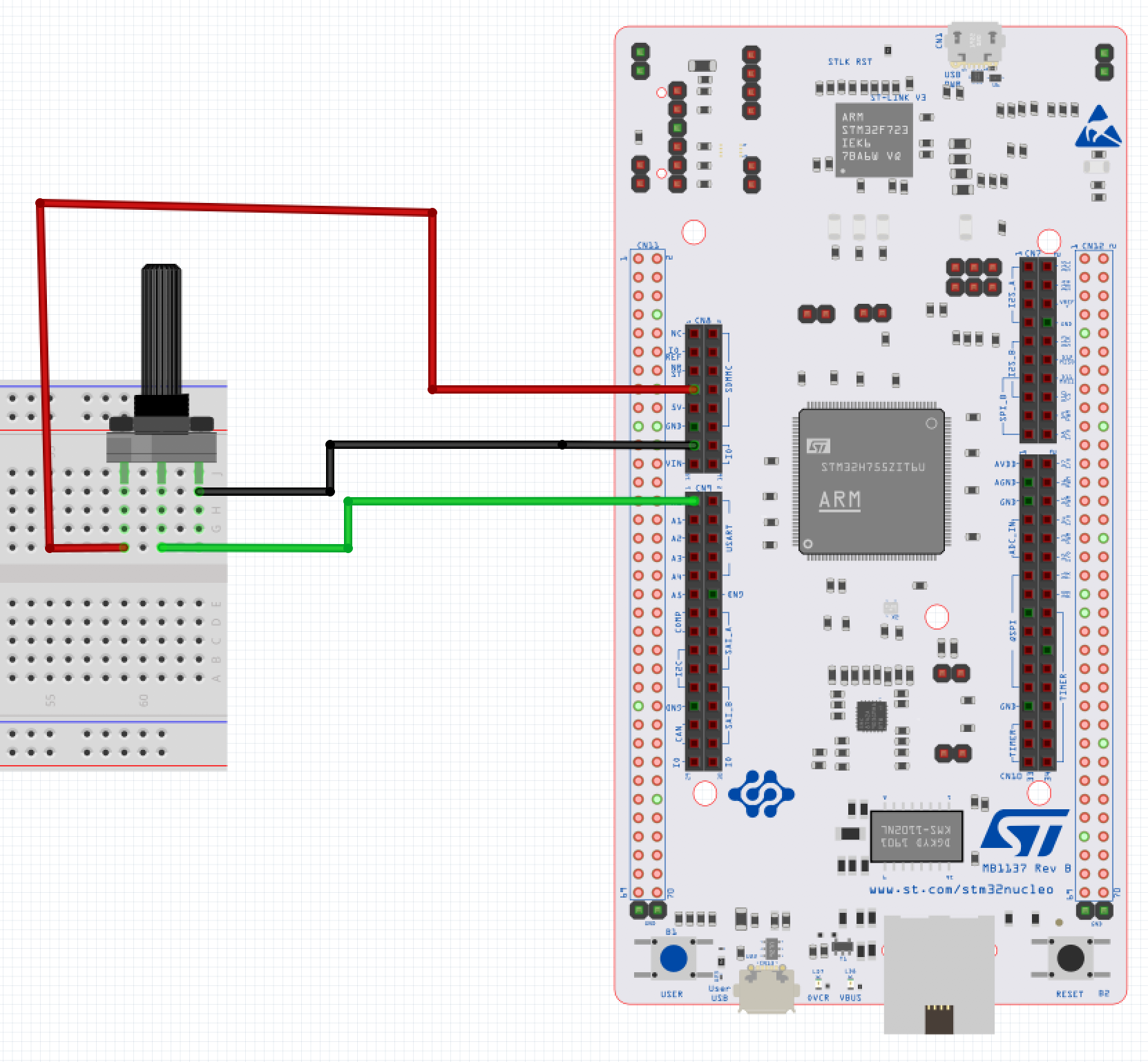 Working with STM32F7 and ADC part 1: Single channel Single Conversion – EmbeddedExpertIO