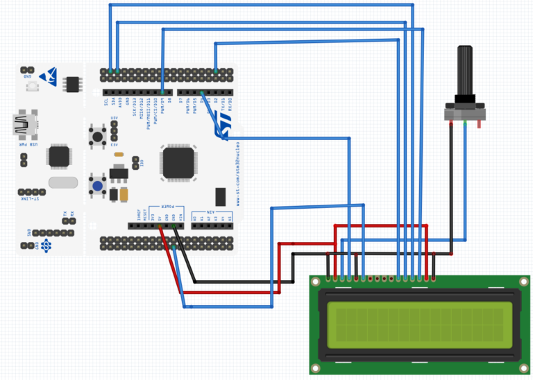 Working with STM32 and Liquid Crystal display: 4-bit mode ...