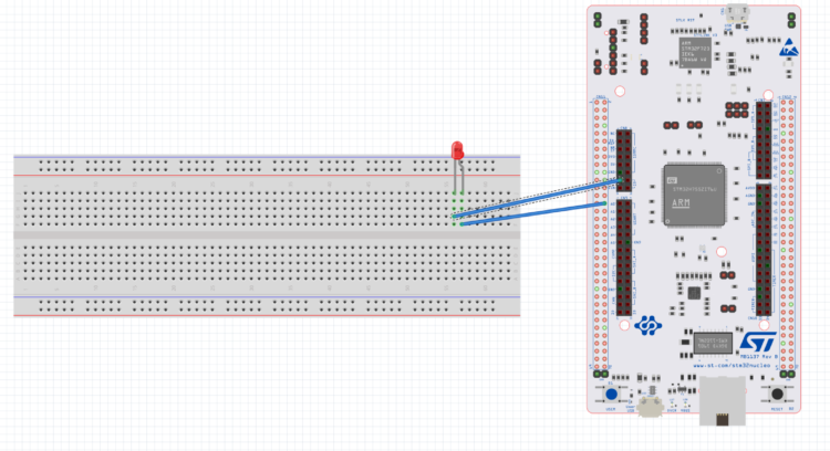 Working with STM32F7 and Timers: Output Compare Mode – EmbeddedExpertIO