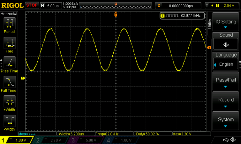 Working with STM32F7 and internal DAC: Timer triggered with DMA – EmbeddedExpertIO