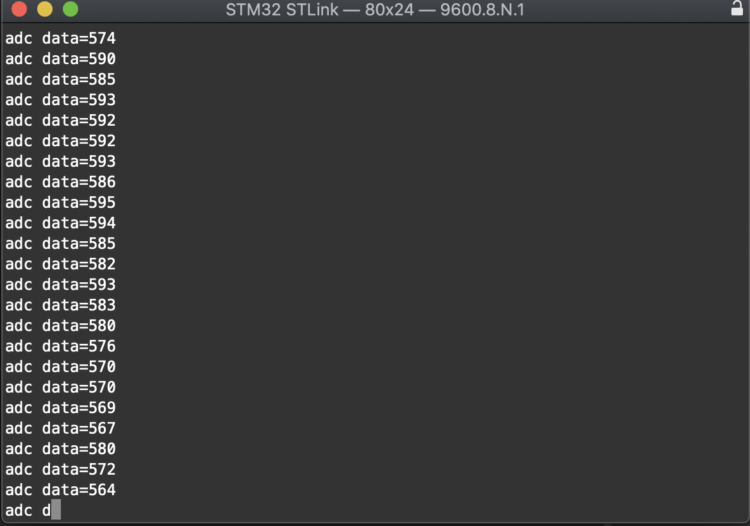 Getting started with STM32L053: ADC Single Channel Continuous ... Getting started with STM32L053: ADC Single Channel Continuous ...