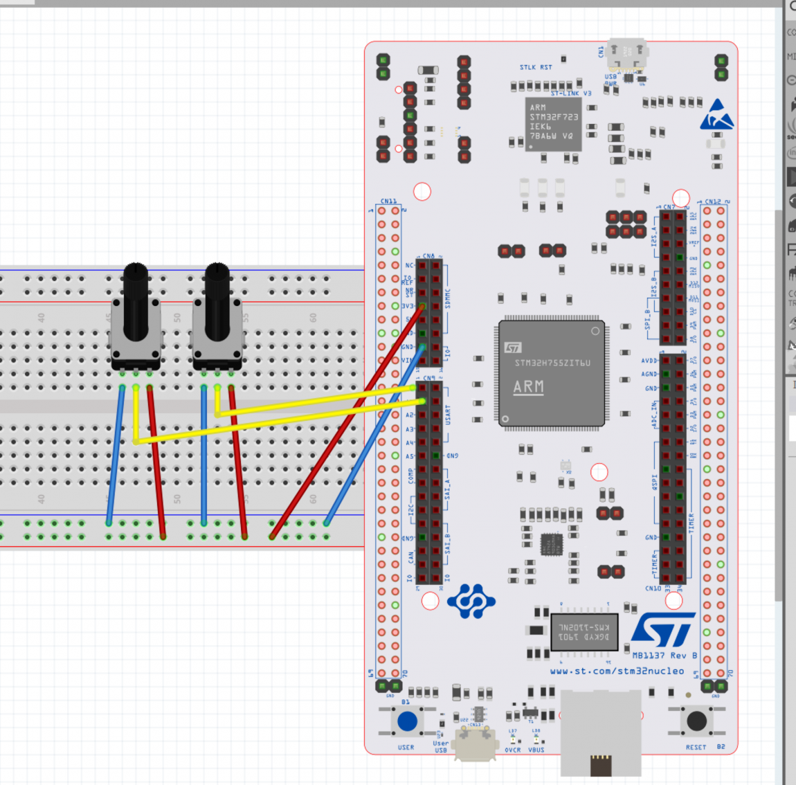 Working with STM32F7 and ADC part 3: Multi channel Continuous Conversion with DMA – EmbeddedExpertIO