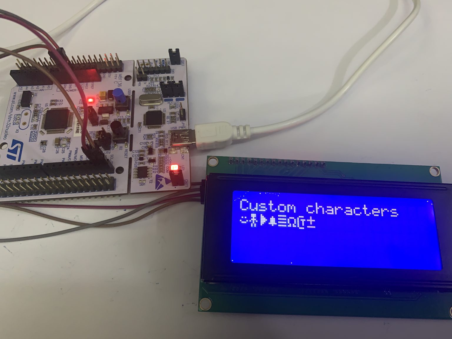 Working with STM32 and Liquid Crystal display: Custom Character ...