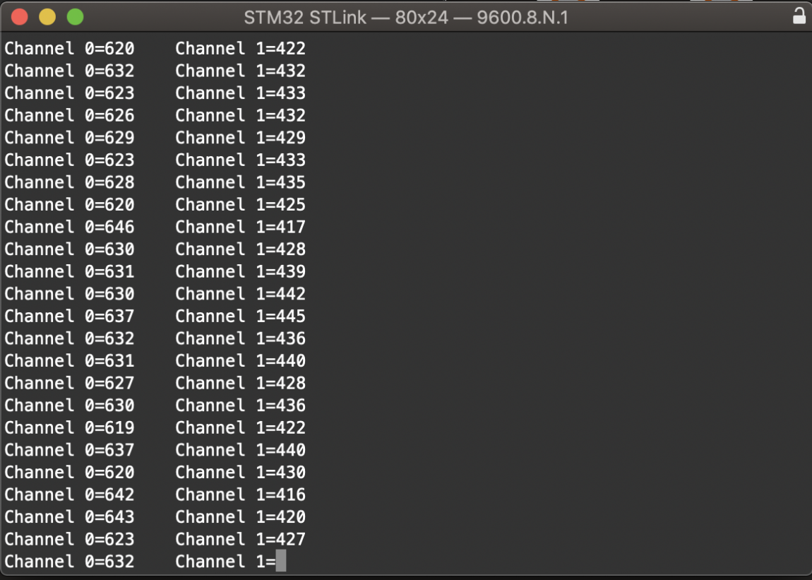 Getting started with STM32L053: ADC Multi Channel Continuous Conversion with DMA – EmbeddedExpertIO