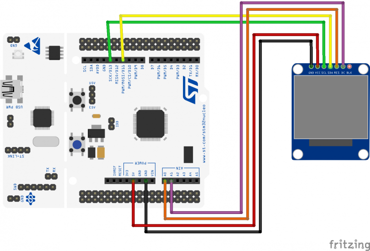 Working with STM32F4 and SPI-TFT: ST7789 IPS 240×240 LCD – EmbeddedExpertIO