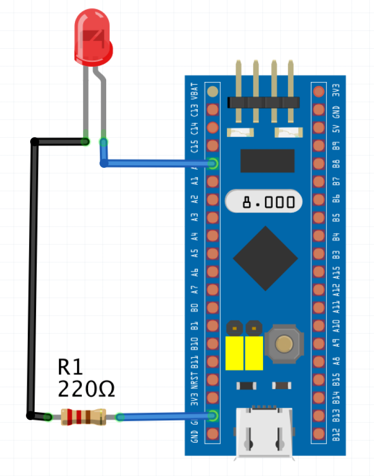 Getting Started with STM32F103: Output Compare Mode in Timer ...