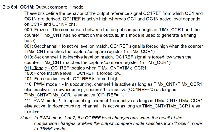 Getting Started with STM32F103: Output Compare Mode in Timer – EmbeddedExpertIO