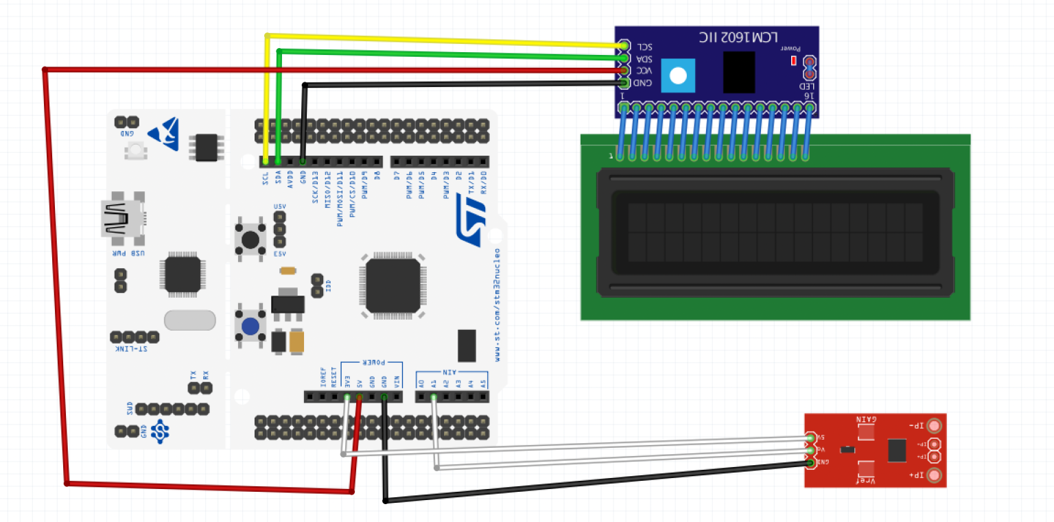Working with STM32 and ACS712 Current Sensor: Measuring DC current ...
