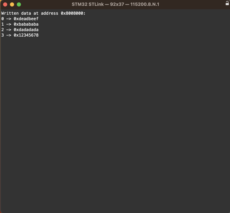 Writing to Internal Flash of STM32Fxxx – EmbeddedExpertIO