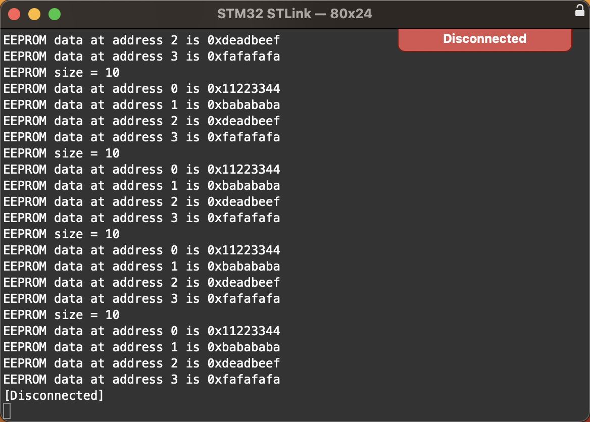 EEPROM Emulation using Flash on STM32F4xx – EmbeddedExpertIO