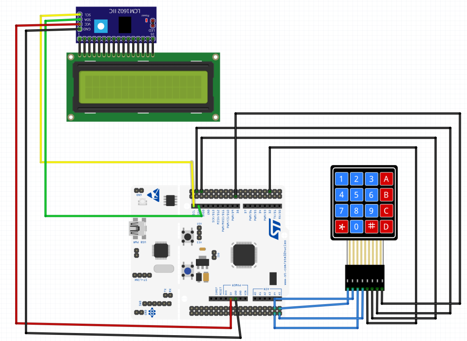Working with STM32 and keypad Part 1: Interface – EmbeddedExpertIO