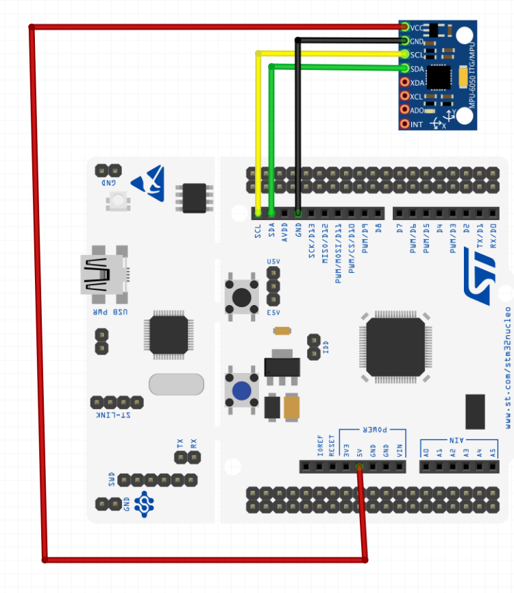 Working with STM32 and sensors: MPU6050 – EmbeddedExpertIO