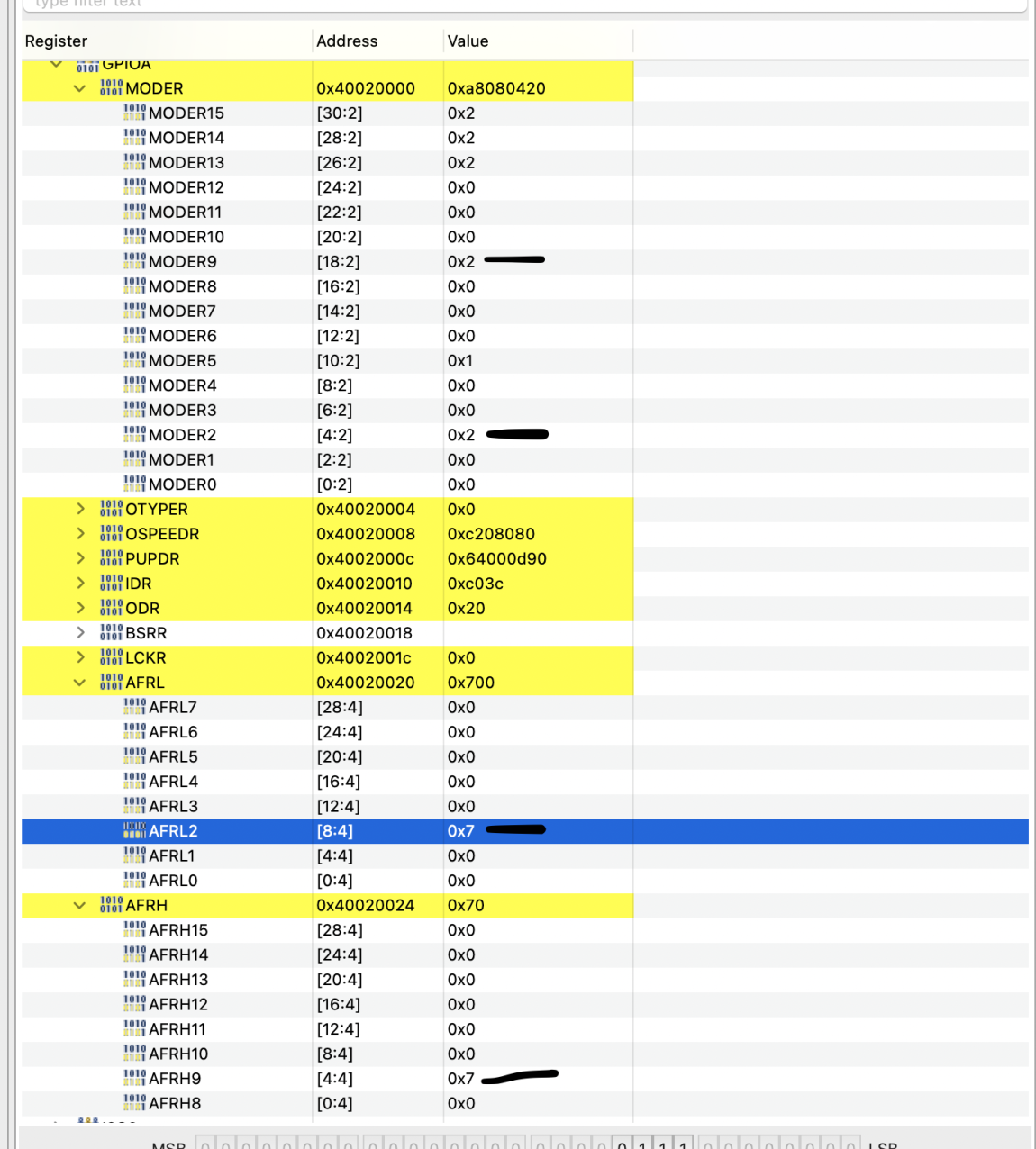 Building Board Support Package (BSP) for STM32F411-Nucleo64 Part4: GPIO In Alternate Function ...