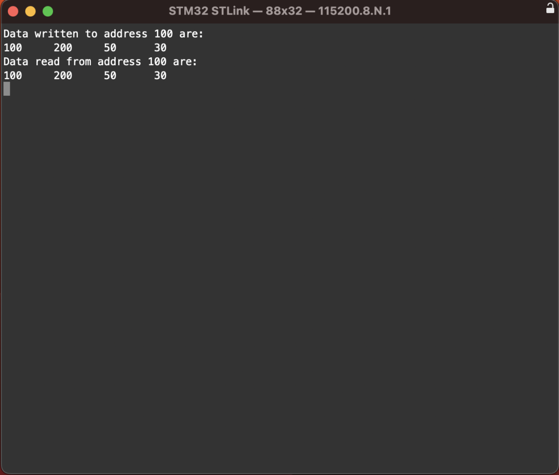 Working with STM32 and AT24C32 EEPROM Part2: Read/Write Multibyte – EmbeddedExpertIO