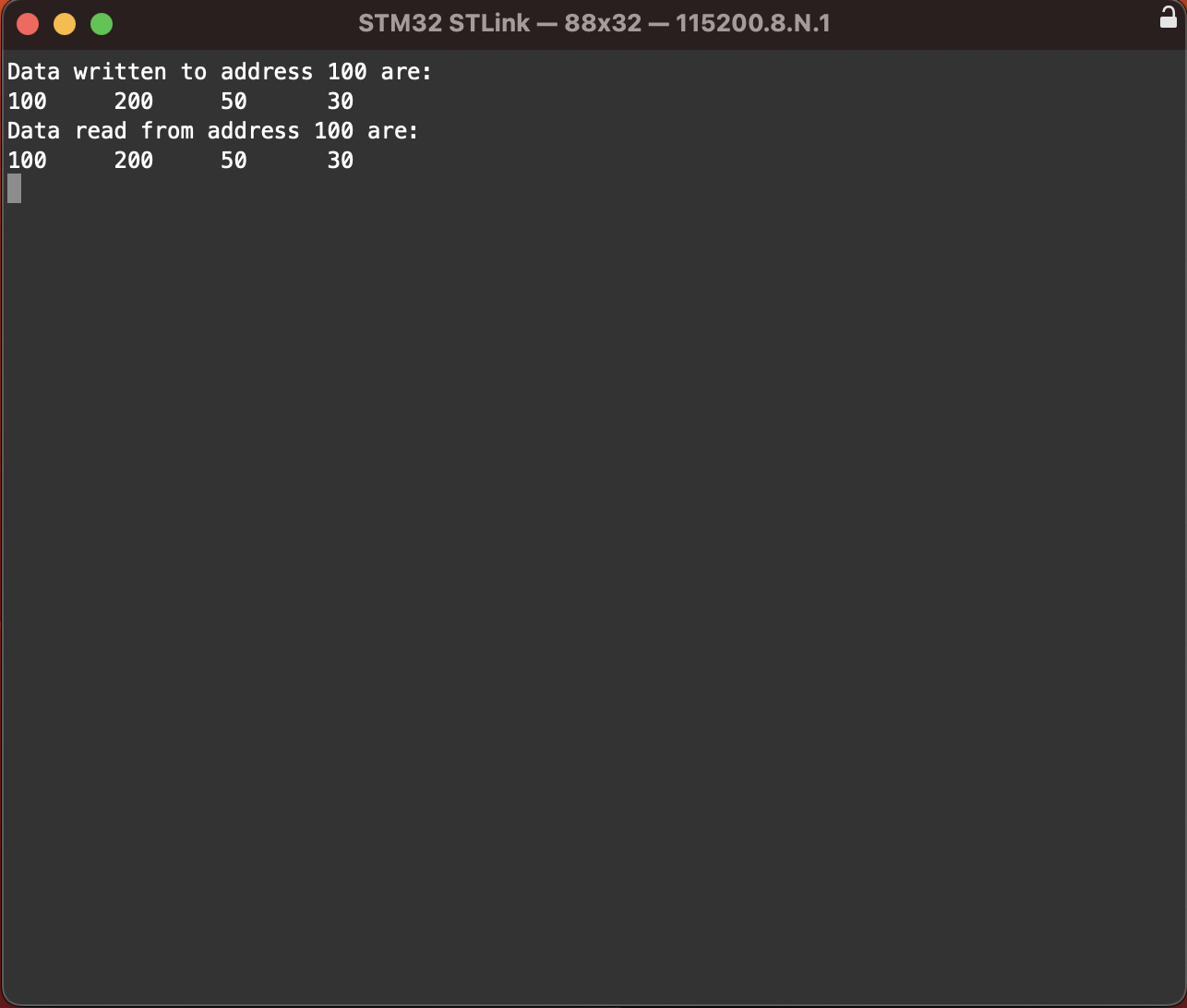 Working with STM32 and AT24C32 EEPROM Part2: Read/Write Multibyte – EmbeddedExpertIO
