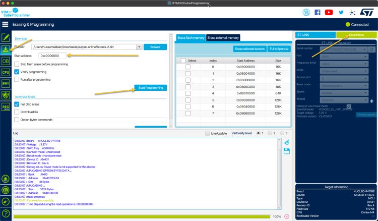 W25QXX in SPI with External Loader Part 3: External Loader development ...