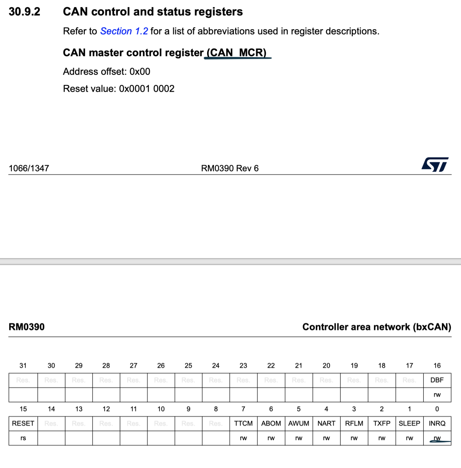 STM32 Advanced Peripherals : CANBus Part 2: CANBus Initialization ...