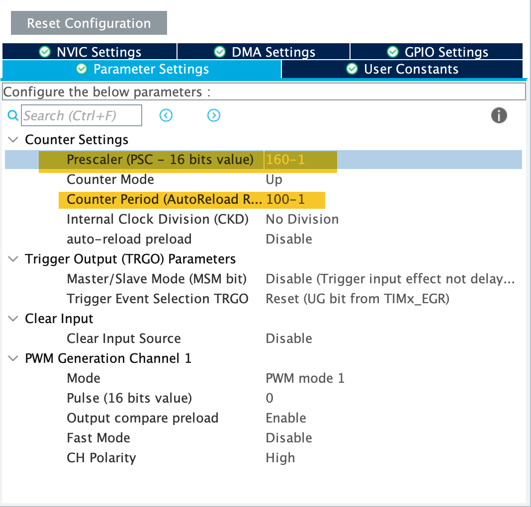 Getting Started with STM32G0 and STM32CubeIDE: Timer in PWM Mode – EmbeddedExpertIO