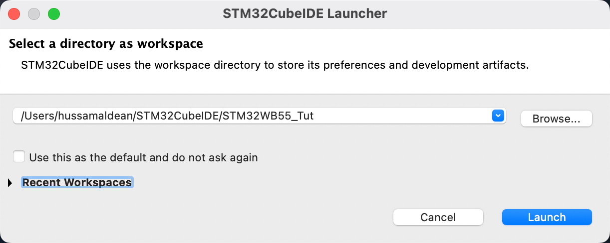 Getting Started with STM32WB55: Blinking LED – EmbeddedExpertIO