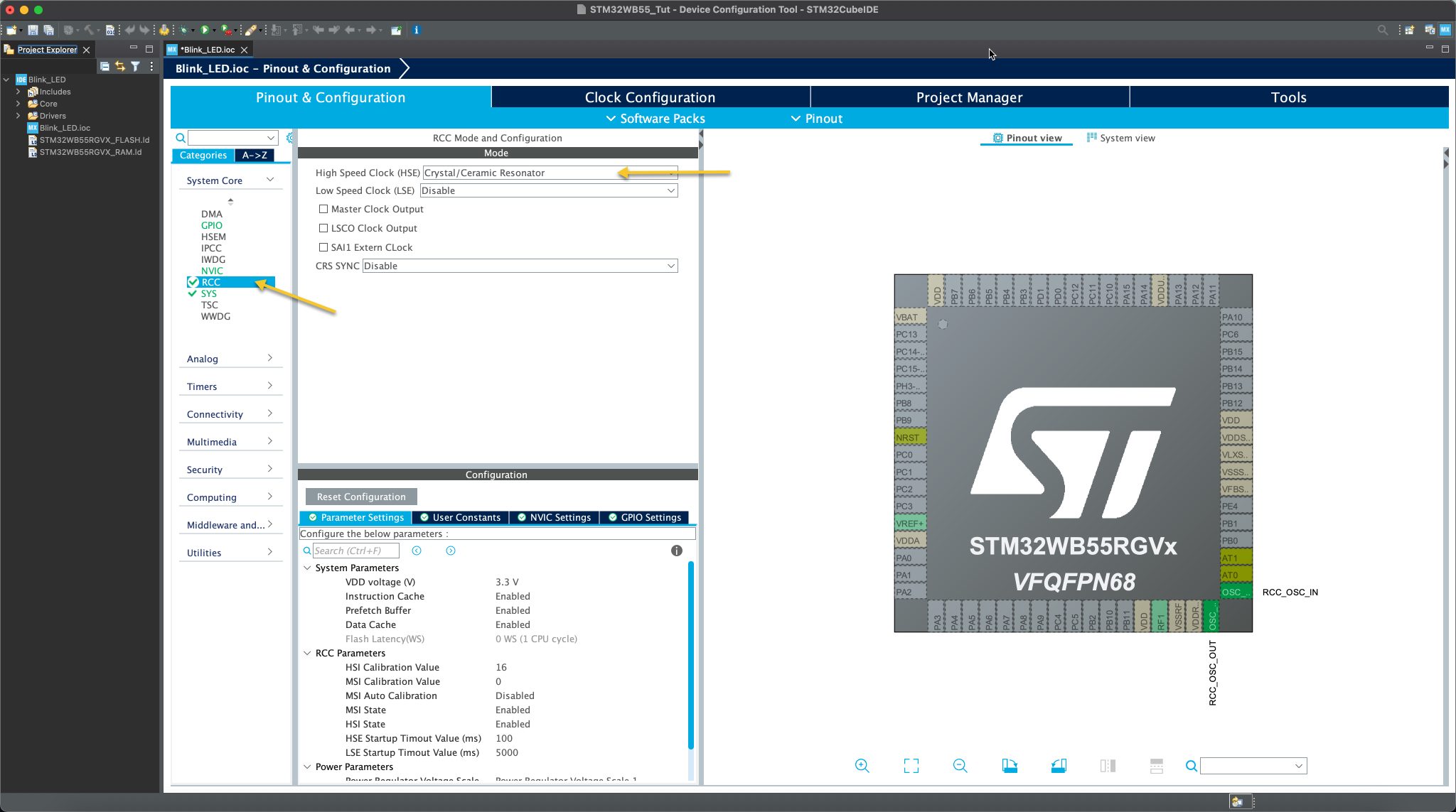 Getting Started with STM32WB55: UART Transmit – EmbeddedExpertIO