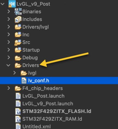Getting Started with LvGL V9 with STM32F429-disco Part3: LvGL Integration – EmbeddedExpertIO