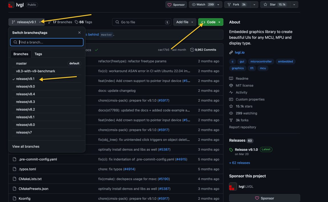 Getting Started with LvGL V9 with STM32F429-disco Part3: LvGL Integration – EmbeddedExpertIO