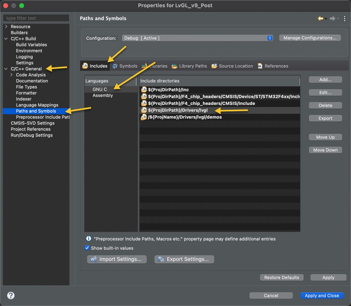 Getting Started with LvGL V9 with STM32F429-disco Part3: LvGL Integration – EmbeddedExpertIO
