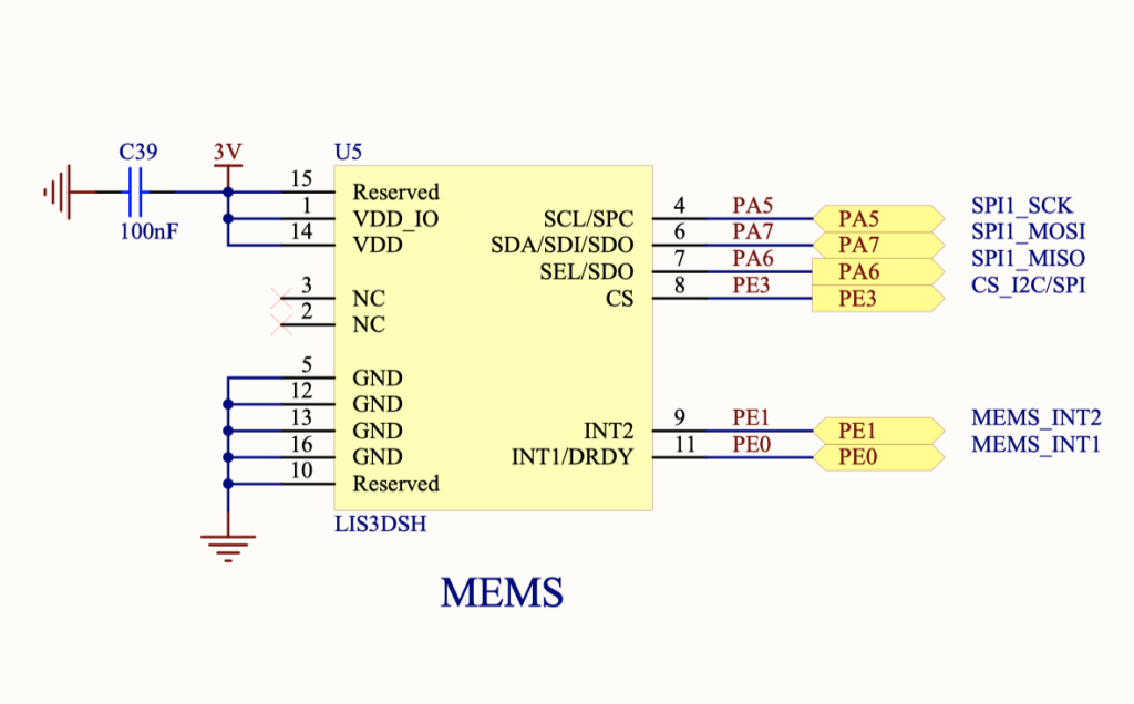 Working with STM32 and Sensors: LIS3DSH Accelerometer Sensor ...