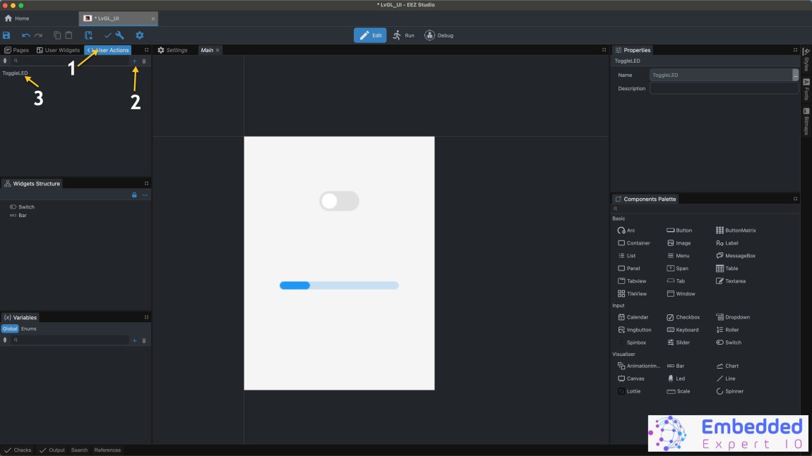 Create Custom UI with LvGL and EEZ Studio Part 1: Integration ...