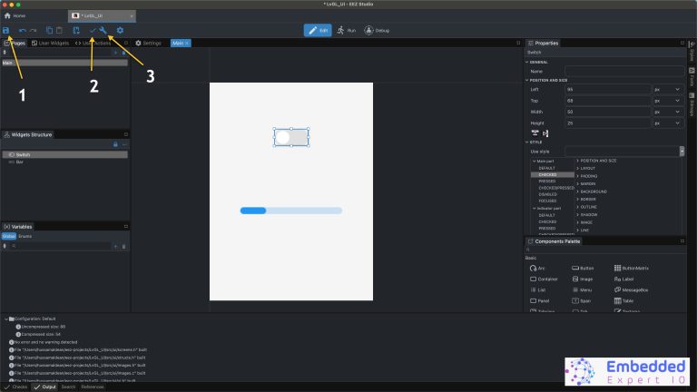 Create Custom UI with LvGL and EEZ Studio Part 1: Integration – EmbeddedExpertIO