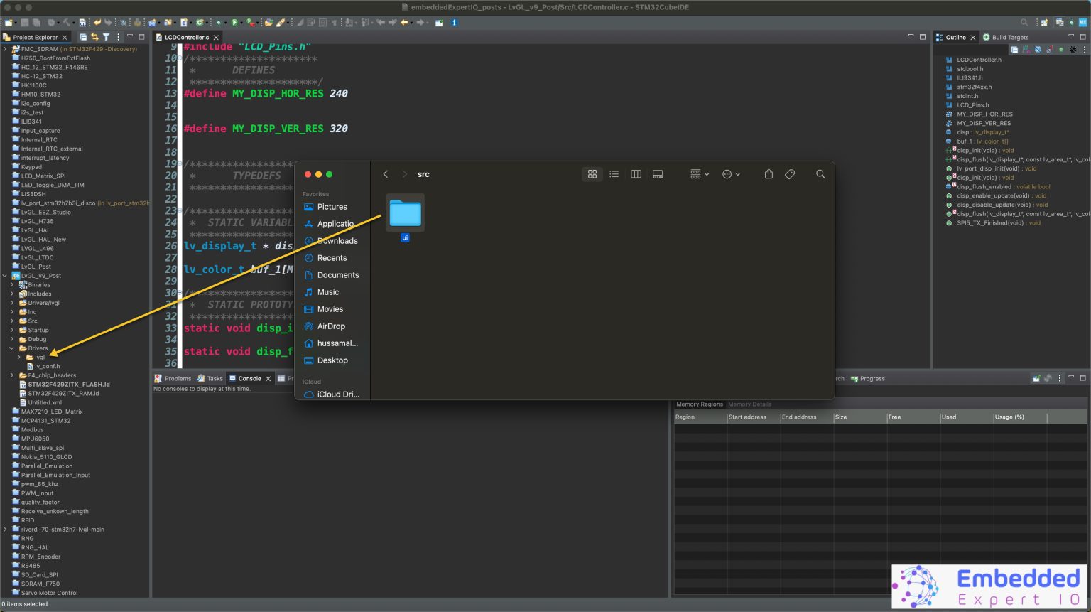 Create Custom UI with LvGL and EEZ Studio Part 1: Integration – EmbeddedExpertIO