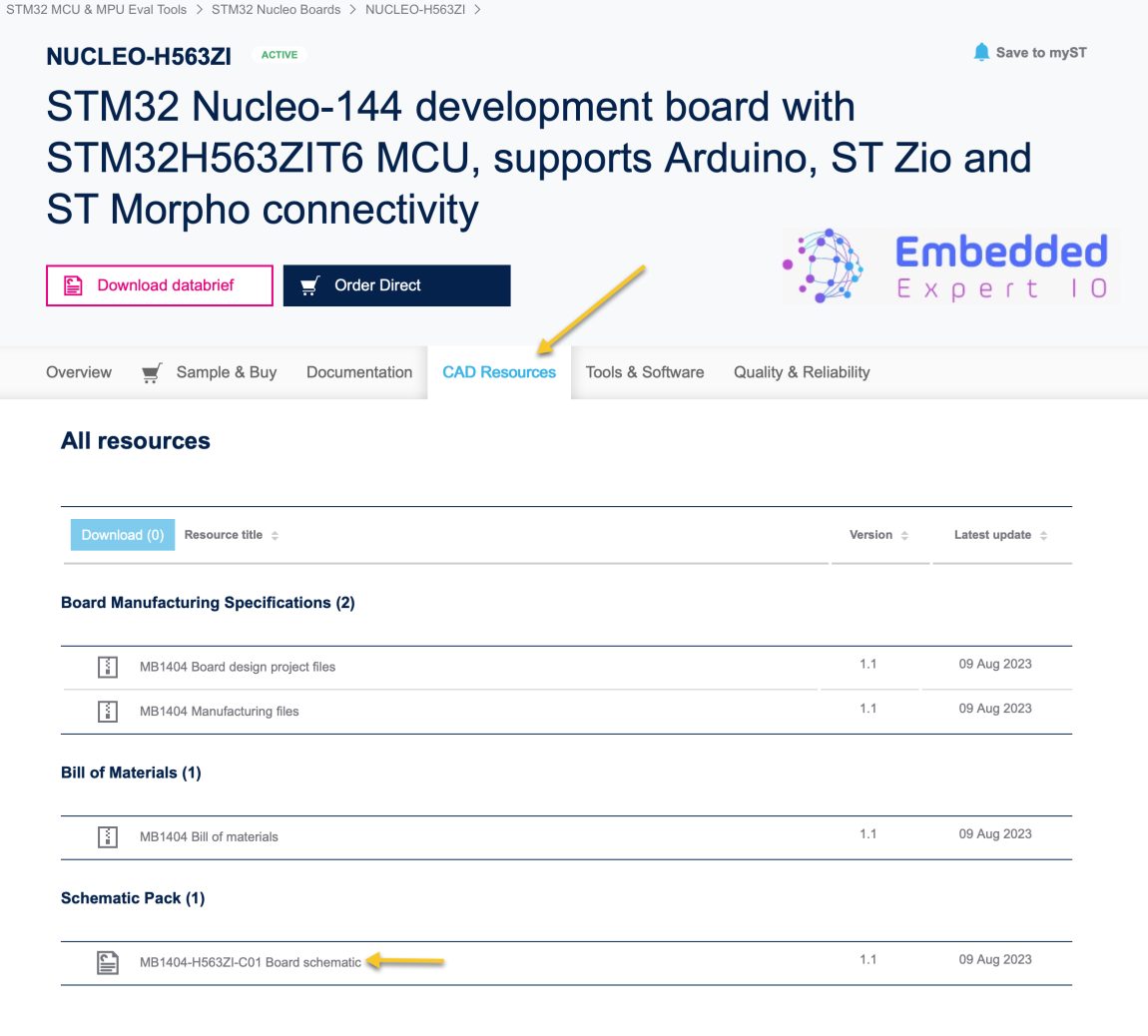 Getting Started with STM32H5 ARM Cortex M33: Blinking LED – EmbeddedExpertIO