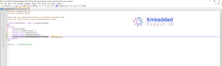 Getting Started with TouchGFX: Creating Your First UI – EmbeddedExpertIO