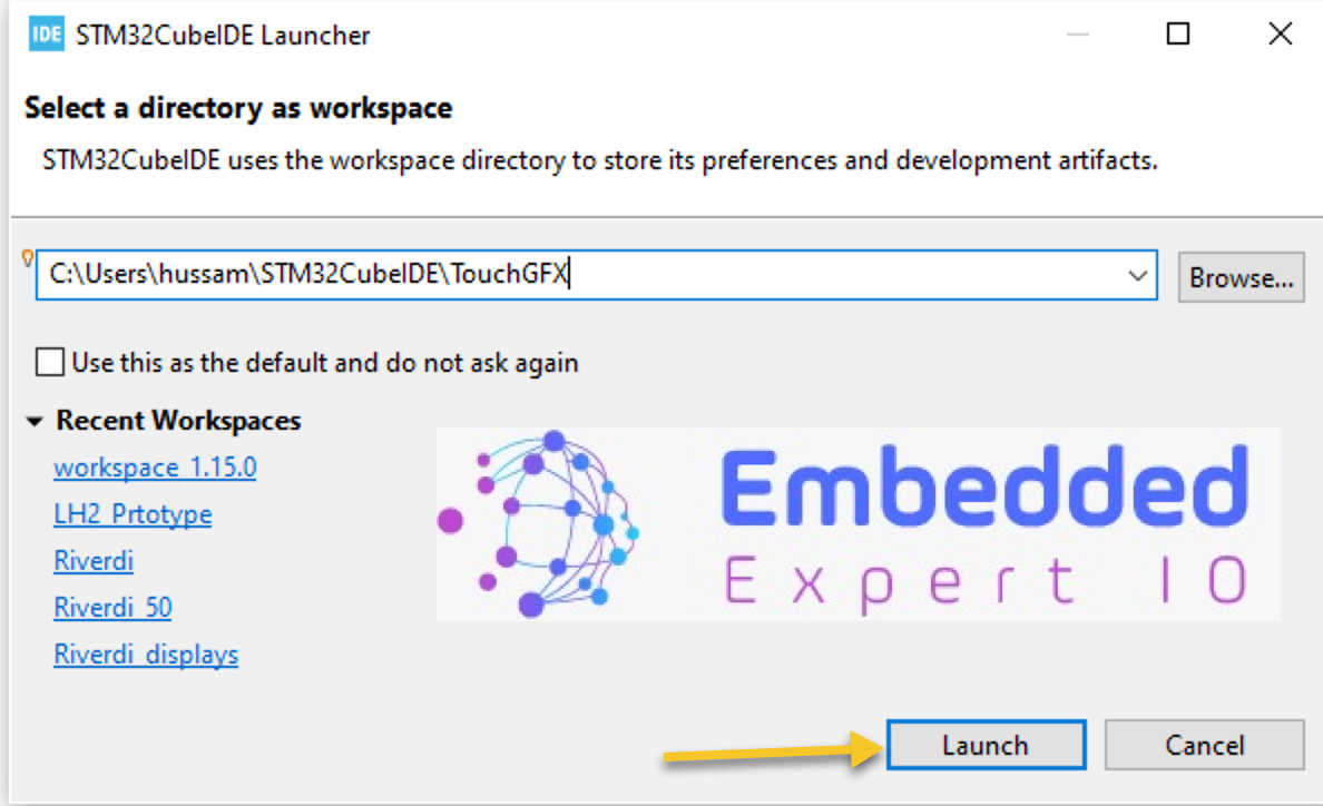 Getting Started with TouchGFX: LED Control – EmbeddedExpertIO