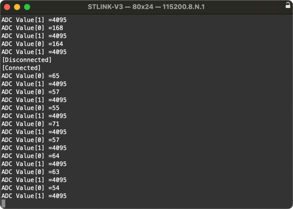Getting Started with STM32H5 ARM Cortex M33: ADC Multi Channel Continuous Conversion with DMA ...