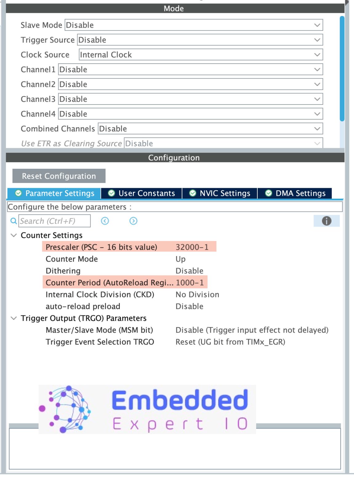 Getting Started with STM32H5 ARM Cortex M33: Timer Interrupt – EmbeddedExpertIO