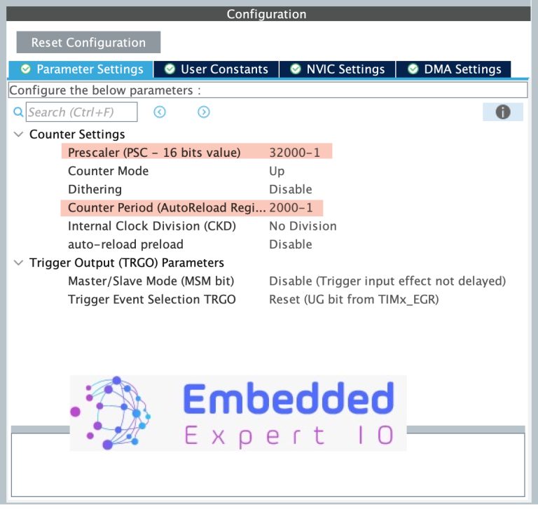 Getting Started With Stm32h5 Arm Cortex M33 Timer Interrupt Embeddedexpertio
