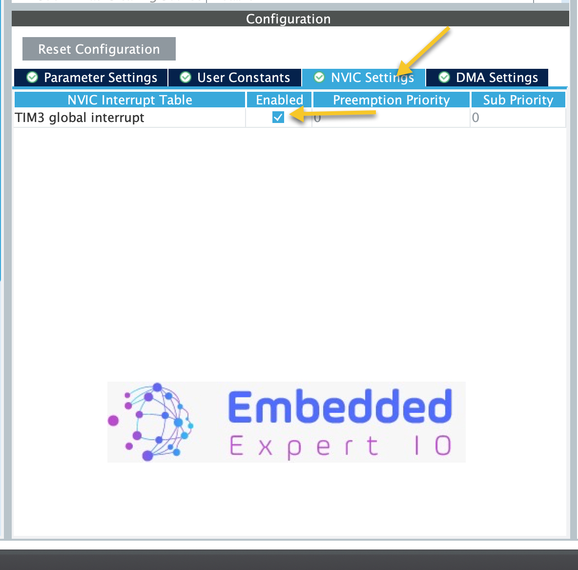 Getting Started With Stm32h5 Arm Cortex M33 Timer Interrupt Embeddedexpertio