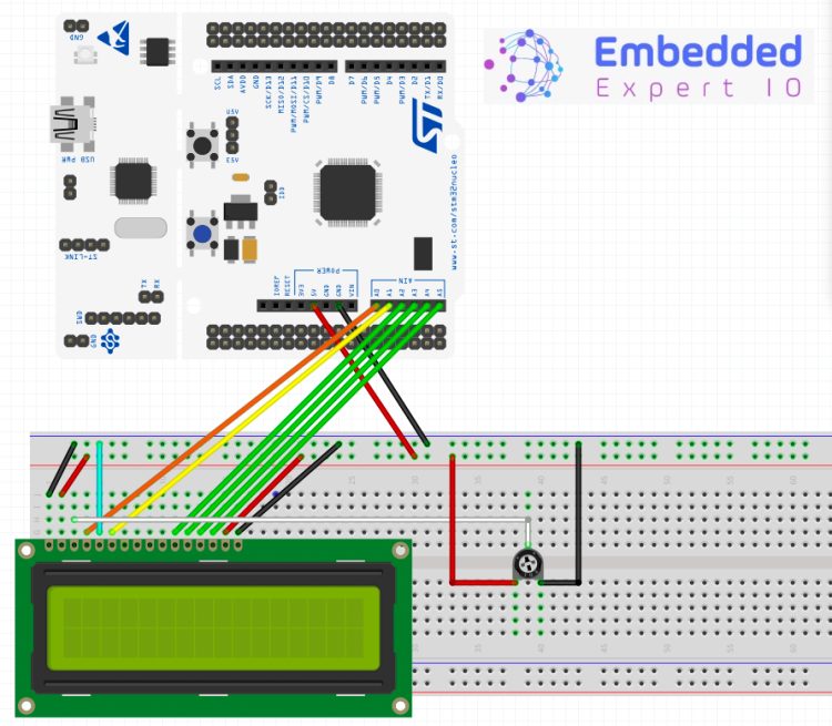 Building a Library for 1602 LCD with STM32F4: Features, Connections, and Initialization (Part 1 ...