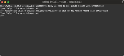 How to Compile and Flash micropython for STM32F411 Nucleo-64 Boards ...