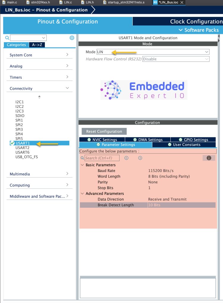 Getting Started with LIN (Local Interconnected Network) Part 1: Introduction – EmbeddedExpertIO