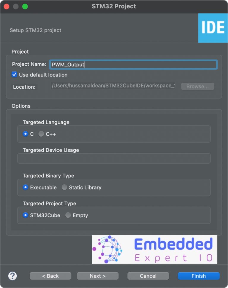 STM32 Timers Applications: PWM Output – EmbeddedExpertIO