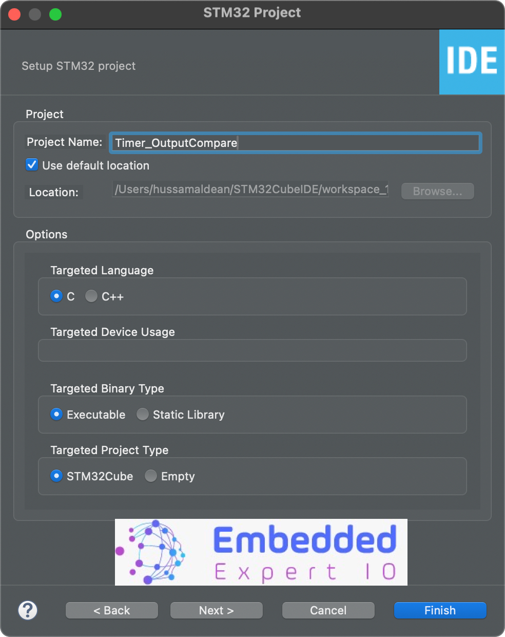 STM32 Timers Applications: Output Compare Mode – EmbeddedExpertIO